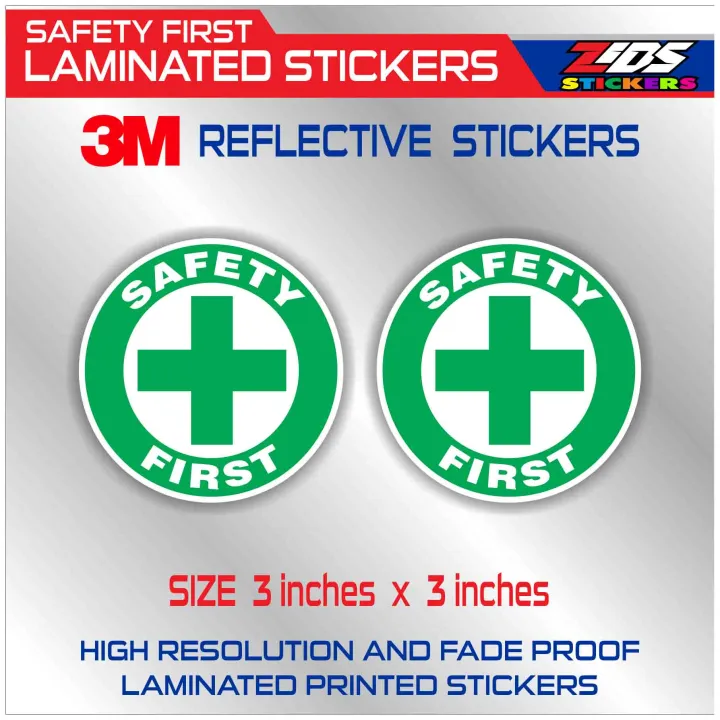 safety first 3M reflective stickers | Lazada PH
