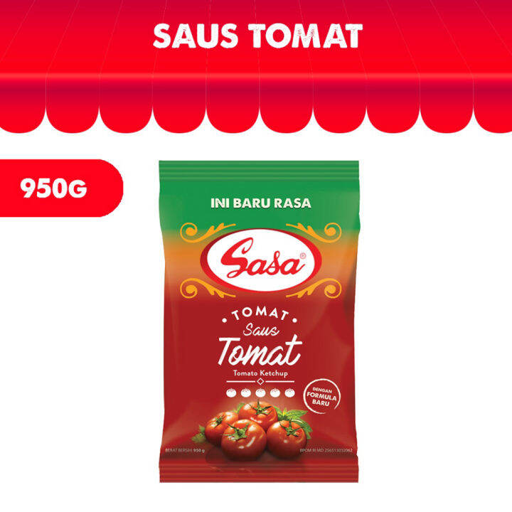 SASA Saus Tomat Pouch 950 GR | Lazada Indonesia
