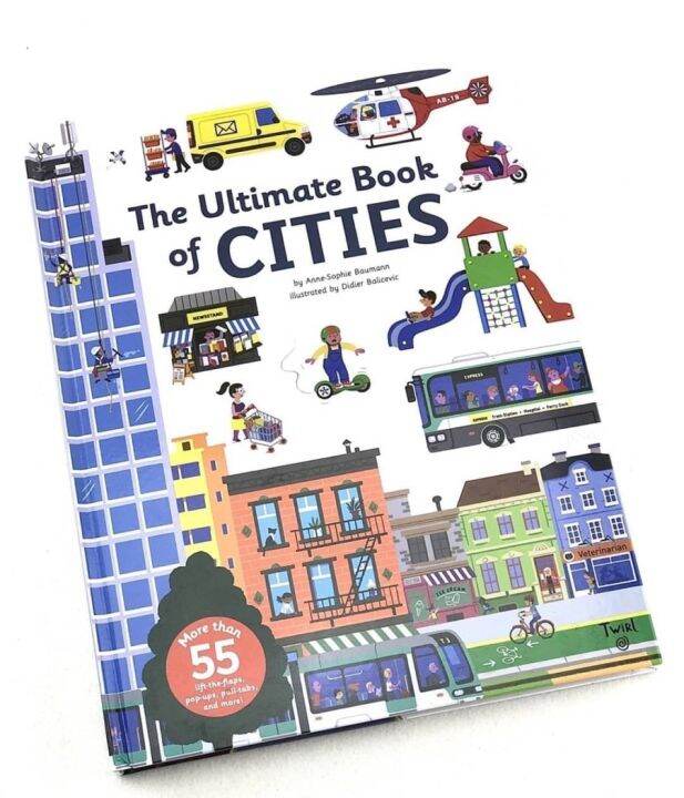 หนังสือ Ultimate Book of Cities เล่มใหญ่ ลูกเล่นเย้อะ ถูกใจเด็กๆ ...
