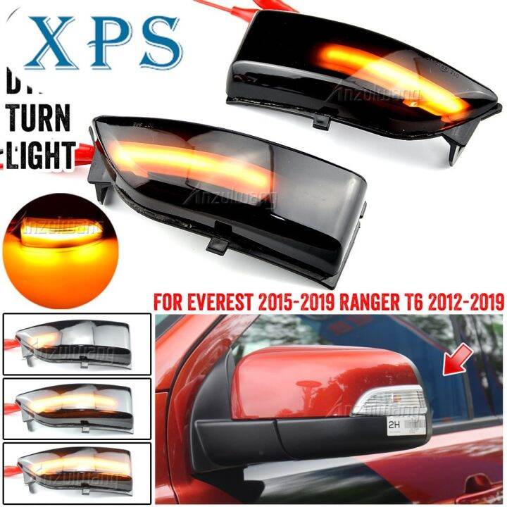 xupaishine LED Dynamic Turn Signal Light Side for Ford Ranger T6 2012 ...