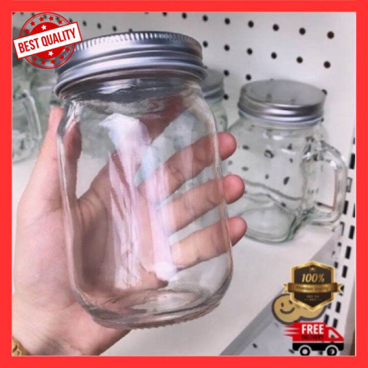 READY STOCK! 380 / 500/ 750 ml WIDE MOUTH Ball Mason Jar / Transparent ...