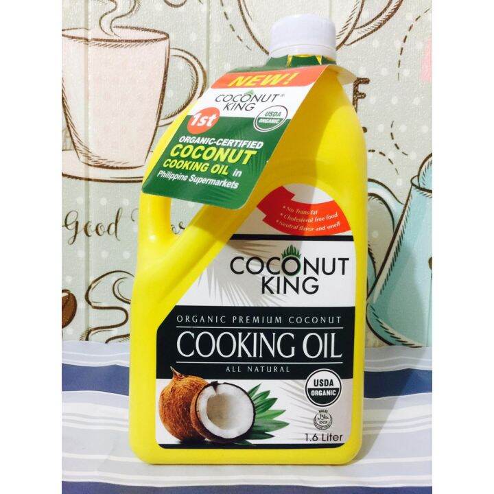 Organic Premium Cooking Oil - Coconut King 1.6Liter | Lazada PH