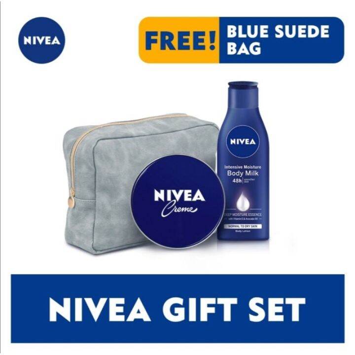 NIVEA ESSENTIAL CARE SET with FREE SUEDE BAG | Lazada PH