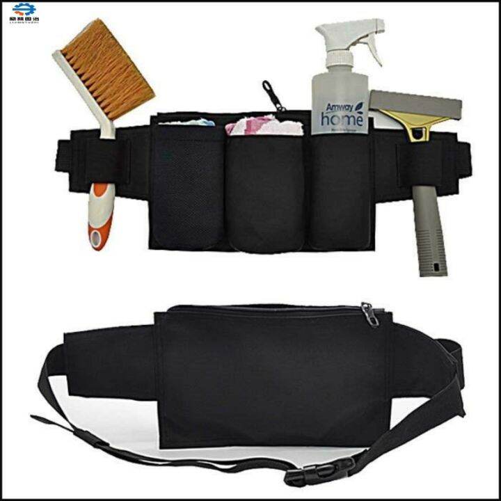 Waterproof Cleaner Belt Cleaning Waiter Waist Bag Sanitary Housekeeping ...