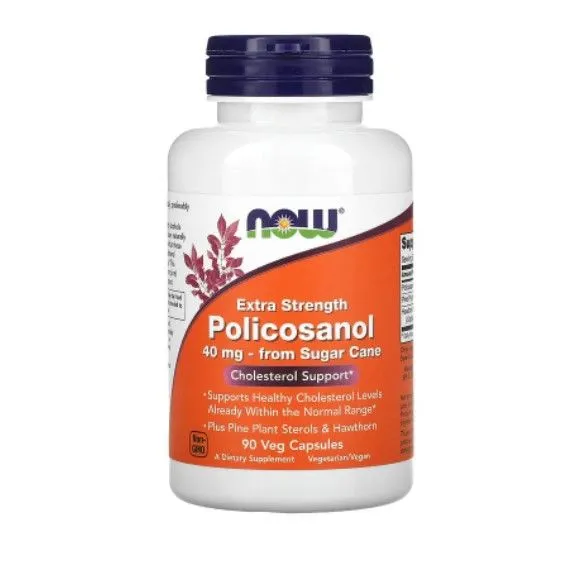NOW Foods, Policosanol, Extra Strength , 40 mg, 90 Veg Capsules | Lazada PH