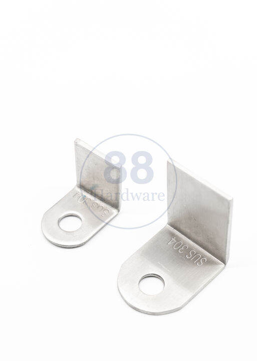 SUS304 10MM Hole Welding Stainless Steel L angle bracket / steel L ...