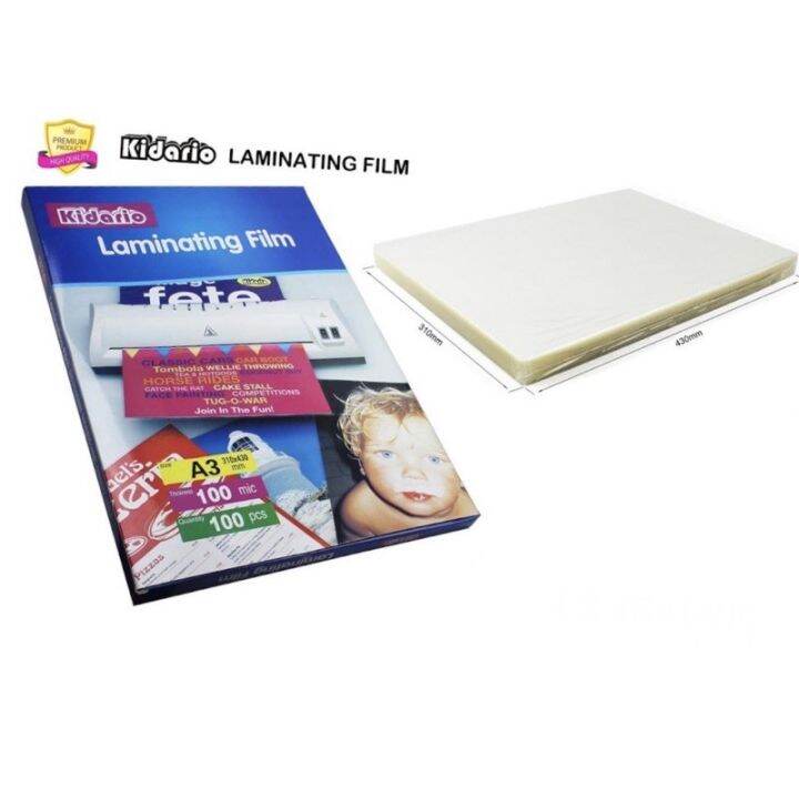 A3 Laminating Film - 100 sheets/box | Lazada