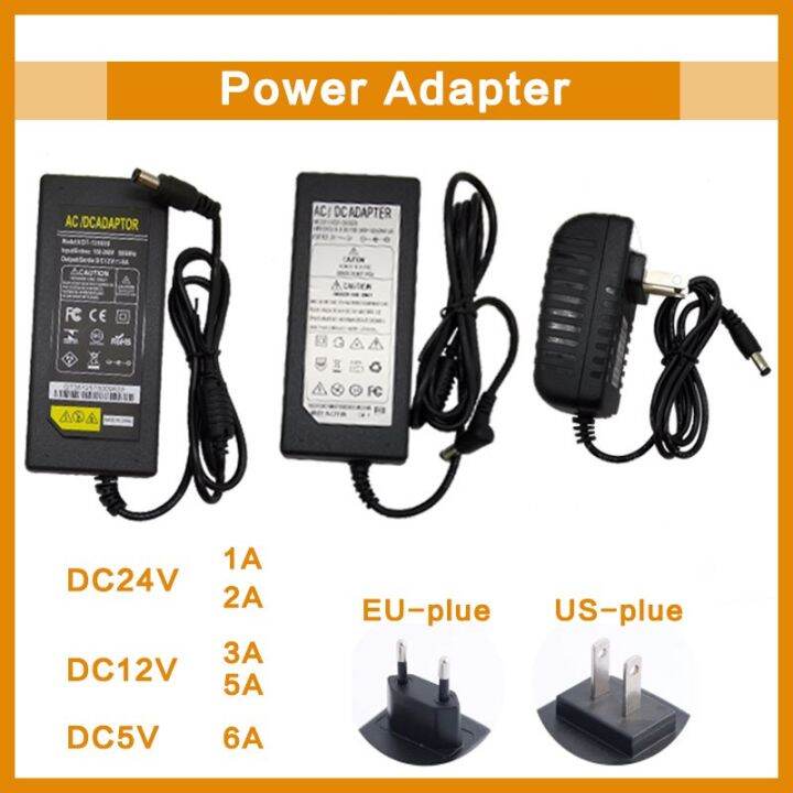 Dc Power Supply 5v 12v 24v 1a 2a 3a 5a 6a Dc Power Adapter 5 12 24v