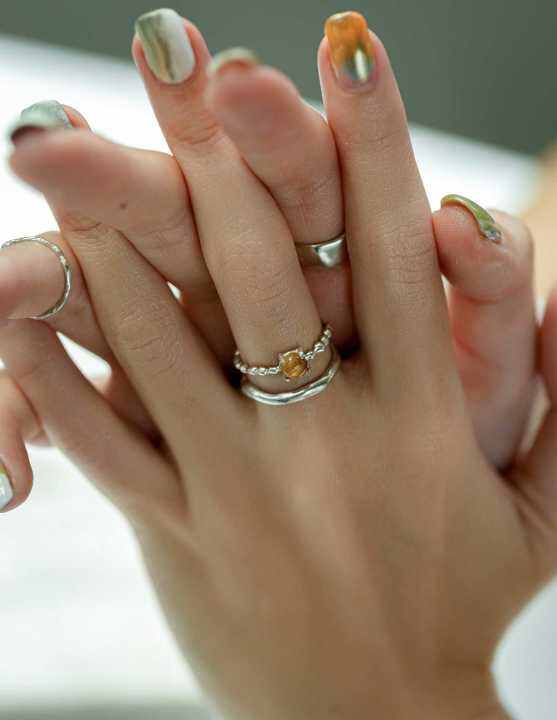 KHARYS Rutile snowball ring | Lazada.co.th