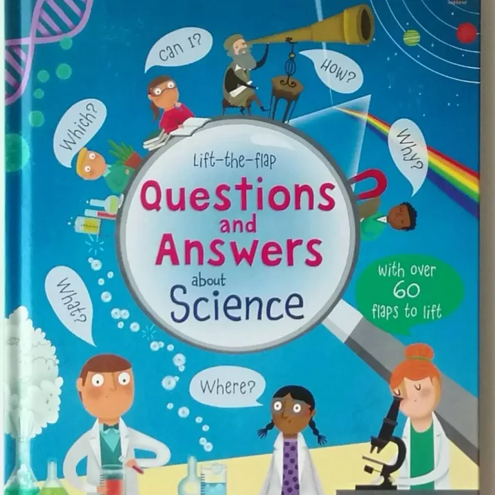 Questions and answer about Science board book เหมาะสำหรับ 3+ กระดาษแข็ง ...