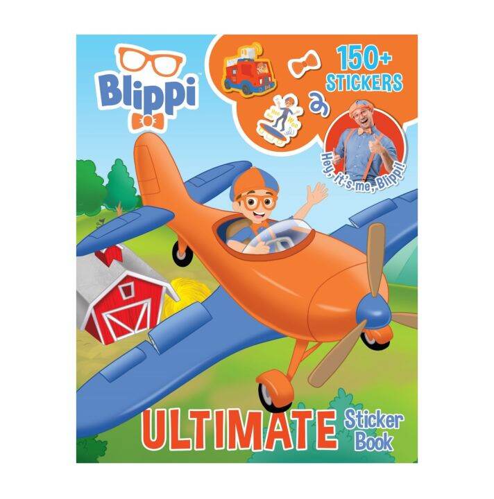 Blippi Sticker Activity Colouring Ultimate Educational Book With 150 ...