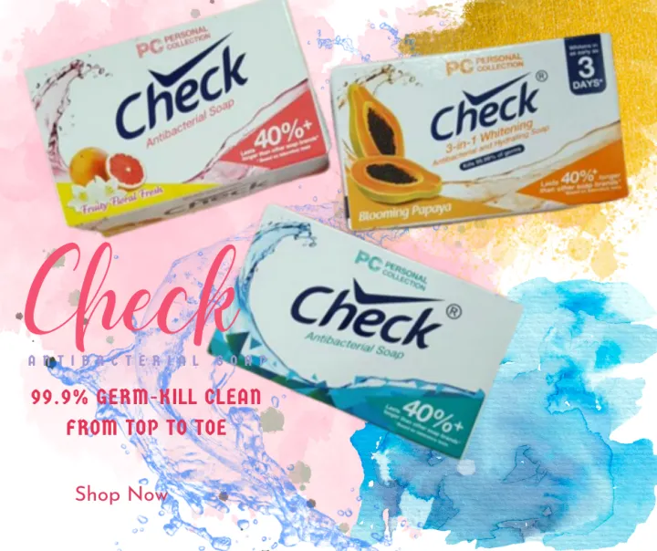 Check Antibacterial Soap, Clean Fresh 135g | Lazada PH
