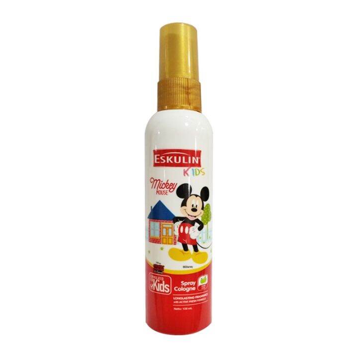 Eskulin Kids Spray Cologne Mickey Mouse 100ml | Lazada Indonesia