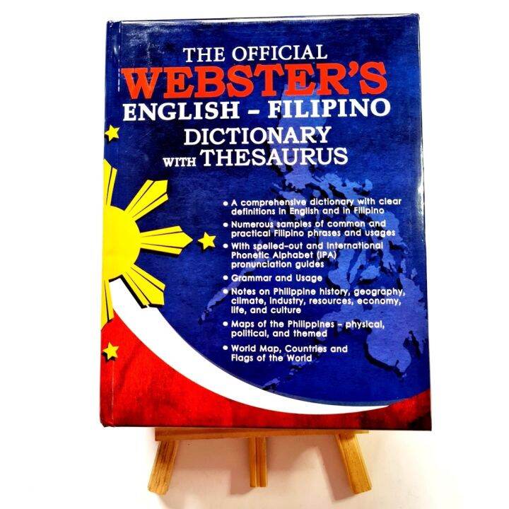 Webster's English -Filipino Dictionary With Thesaurus | Lazada PH