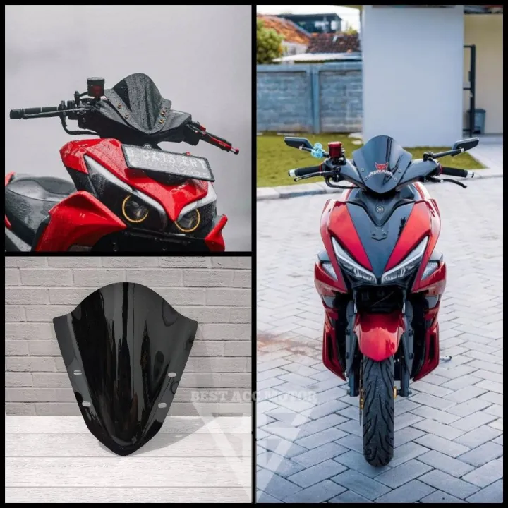 VISOR AEROX 155 OLD 2017 2018 2019 2020 2021 2022 VISOR AEROX NEW ...