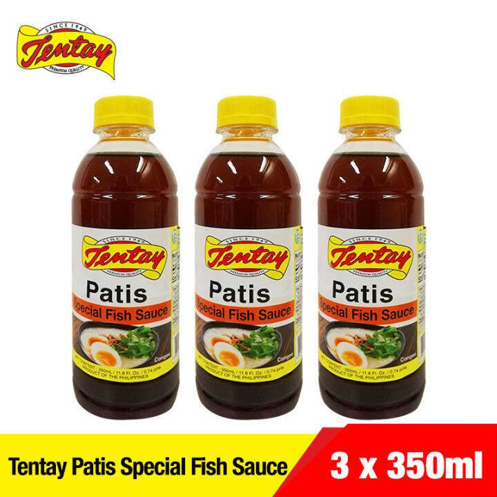 Tentay Patis Special Pet Bottle 350ml - Pack of 3 | Lazada PH