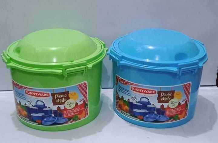 Sunnyware 20 in 1 Picnic Set/Picnic Mate with BPA Free | Lazada PH