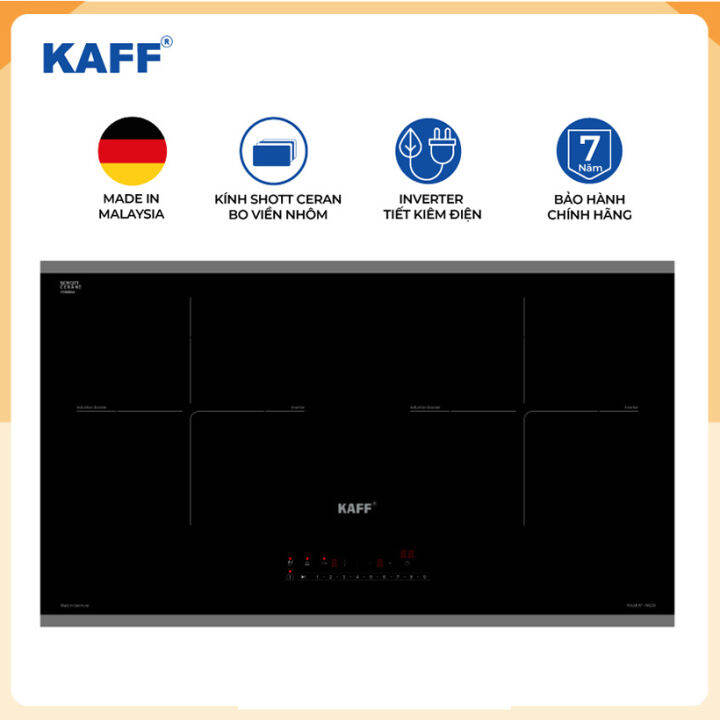 Bếp từ đôi Kaff KF-HGM5II - INVERTER tiết kiệm điện - Bảo hành chính ...