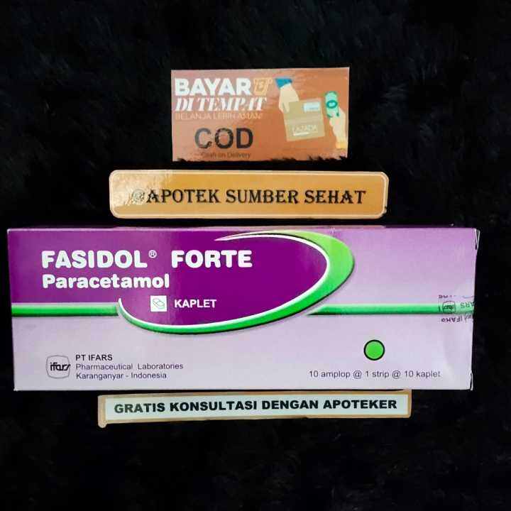 FASIDOL PASIDOL FORTE PARACETAMOL 650MG 1BOX ISI 10 STRIP / PARACETAMOL ...