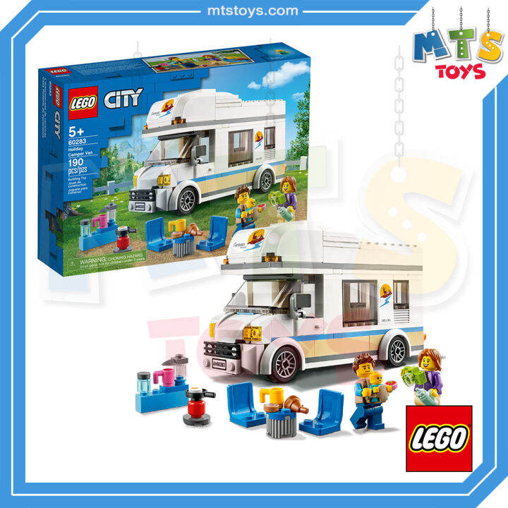 **MTS Toys**เลโก้เเท้ Lego 60283 City : Holiday Camper Van | Lazada.co.th