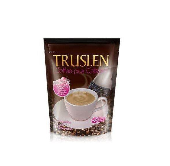 Truslen Coffee Plus Collagen Instant Coffee Mix Powder | Lazada PH