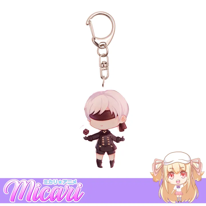 Micari Nier Automata 2B 9S Anime Acrylic Keychain Nier:Automata | Lazada PH