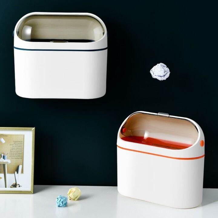 MNTT Kitchen Counter Top Mini Recycle Dustbin Hanging Waste Basket ...