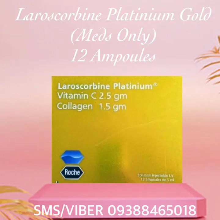 LAROS COLLAGEN GOLD 12 AMPOULES MEDS ONLY | Lazada PH