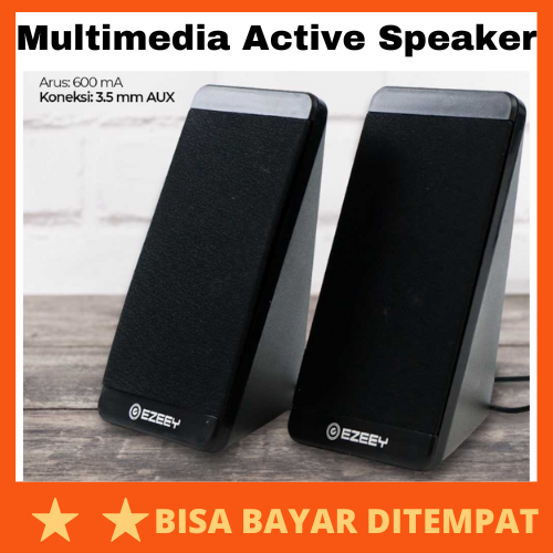 Multimedia Active Speaker Stereo 2.0 3.5mm / Kit Speaker Spiker ...