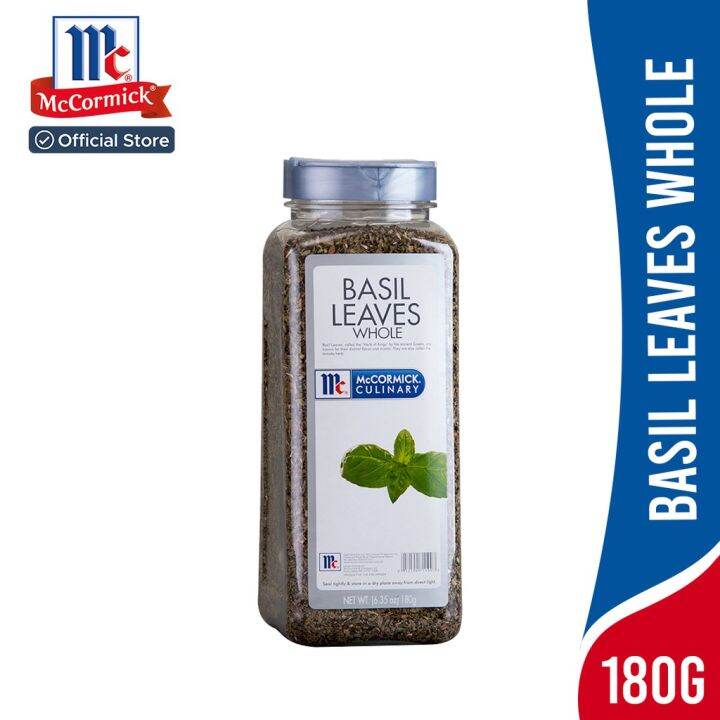 McCormick Basil Leaves Whole 180g | Lazada PH