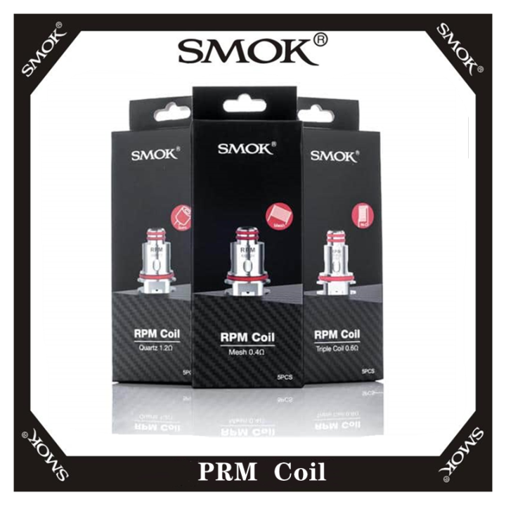 SMOK Vape RPM40 Coil (Mesh Coil 0.4ohm) 5pcs in 1box101% Authentic ...