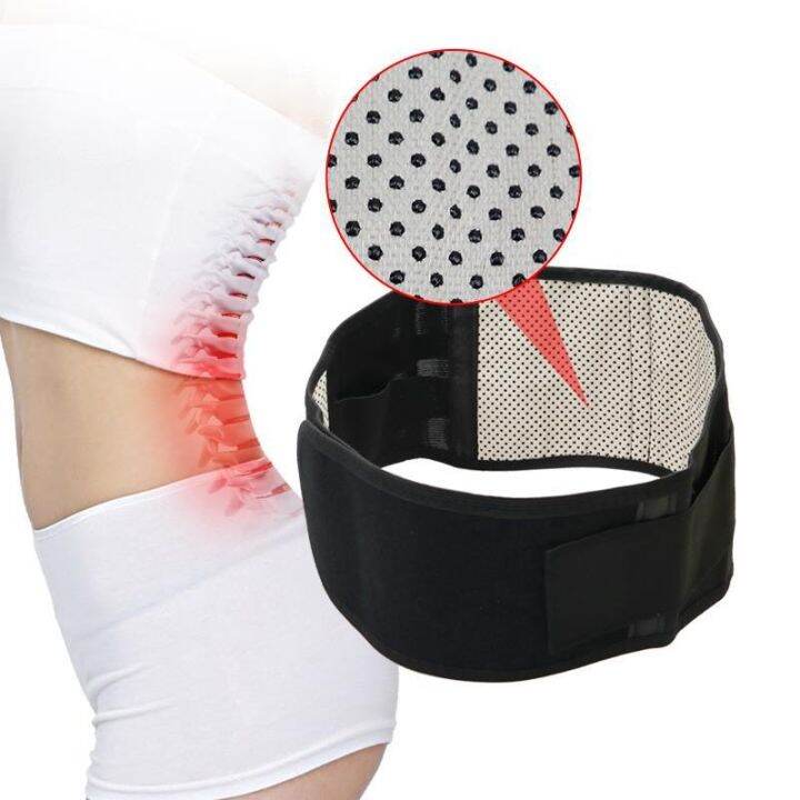 Magnetic Lumbar Support Belt With Heat Therapy For Back Pain | Lazada PH
