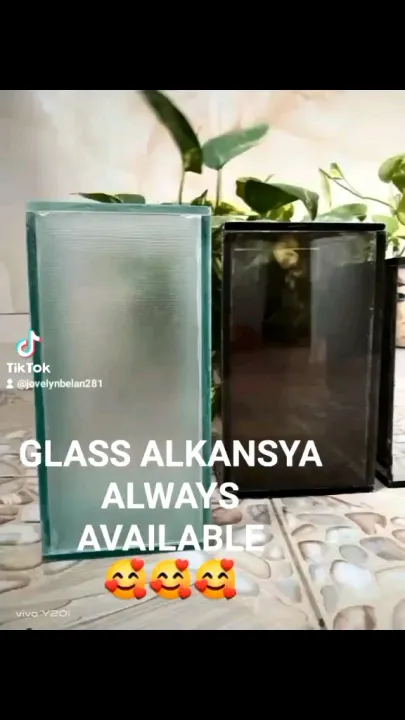 Mni Glass alkansya without ipon challenge | Lazada PH
