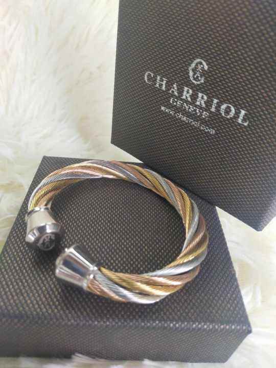 CHARRIOL Tri Color 1 Edition Mens Celtic Bangle | Lazada PH