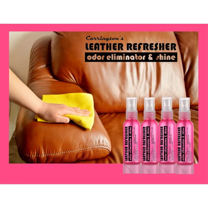 Leather Refresher Odor Eliminator shine and luster to leather & plastic ...