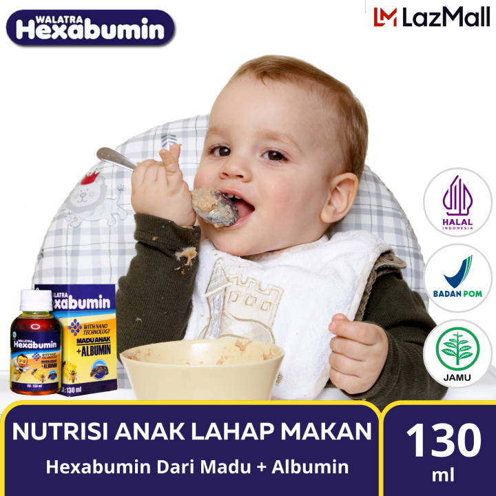 Madu Anak Walatra Hexabumin Asli 100% Original - Vitamin Kesehatan Anak ...