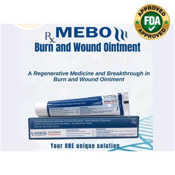 MEBO NATURAL BURN OINTMENT 40GRAMS AUTHENTIC | Lazada PH