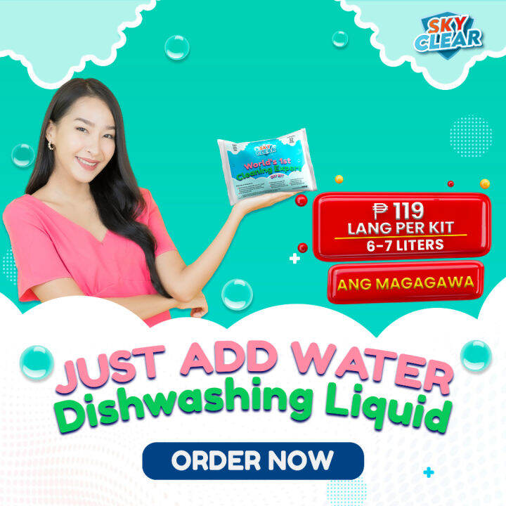 Instant DIY Dishwashing Liquid Kit (Just Add Water) 7L Yield | Lazada PH