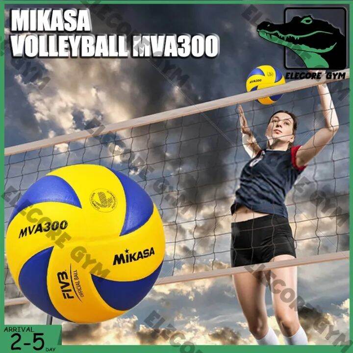 Original Mikasa Volleyball MVA300 FIVB Official Game Ball PU Volleyball ...