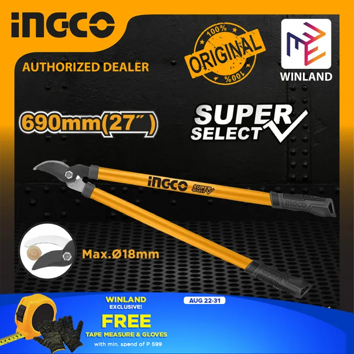 Ingco Tools Original Super Select Long LOPPER Pruning Shears 27inch ...