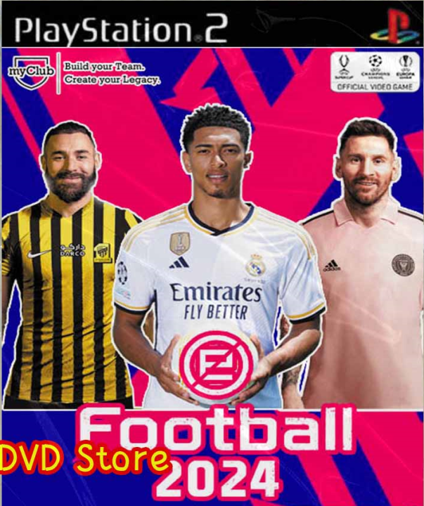 แผ่นเกมส์ PS2 E Footbal PES 2024 ย้ายครบ 100 % อัพเดทล่าสุด เมนูอังกฤษ PS2 PS2 | Lazada.co.th