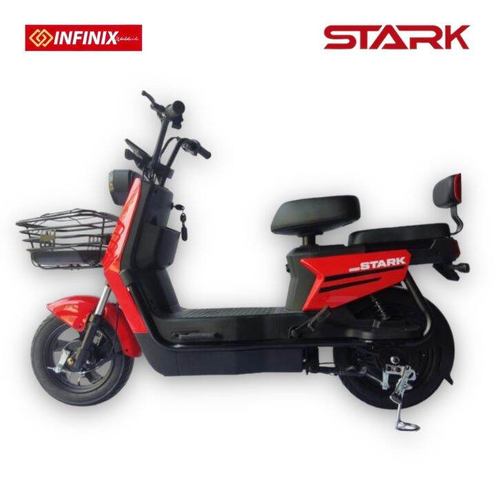 Ready Stock Ebike Two Wheeled Electric Bicycle Stark Rush 48V 20AH with Pedal 2Seater E-bike ...