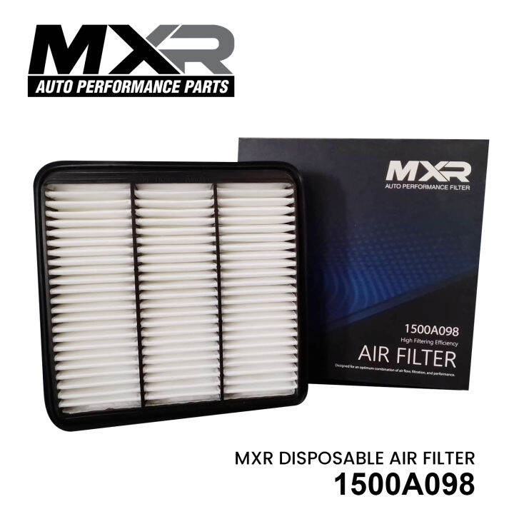 MXR DISPOSABLE AIR FILTER (1500A098) FOR MITSUBISHI MONTERO 4D56 ...
