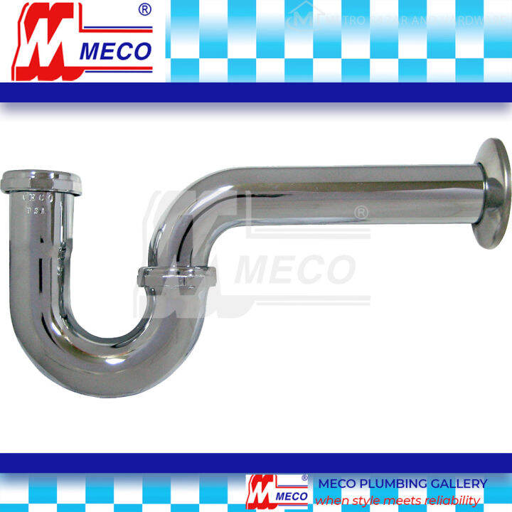 Meco Brass P-Trap 1-1/4" #305 For Lavatory Sink | Lazada PH