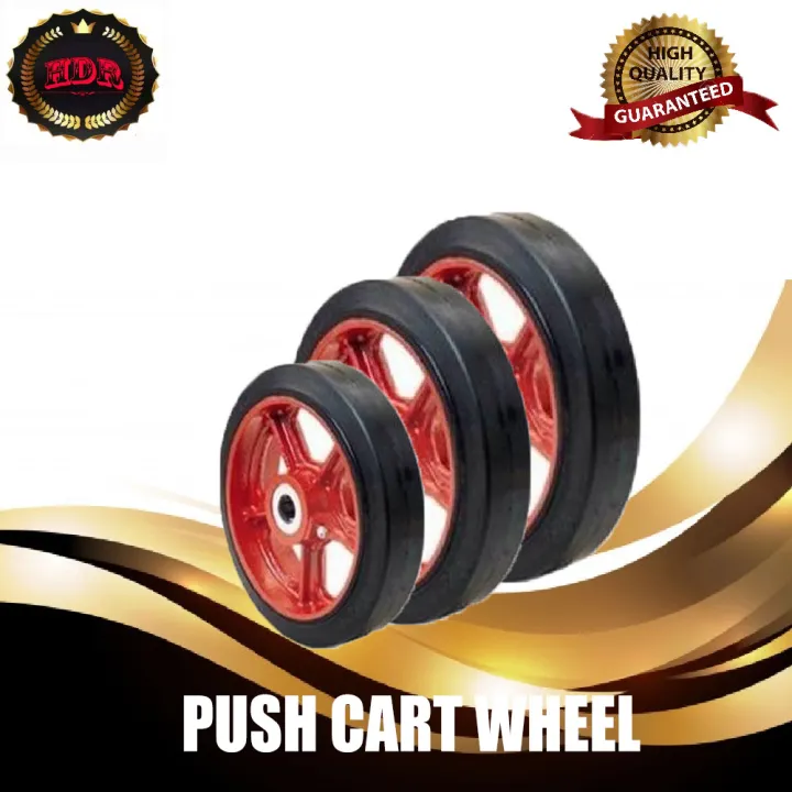 HEAVY DUTY RUBBER WHEEL 10" for HAND TRUCK/PUSH CART | Lazada PH
