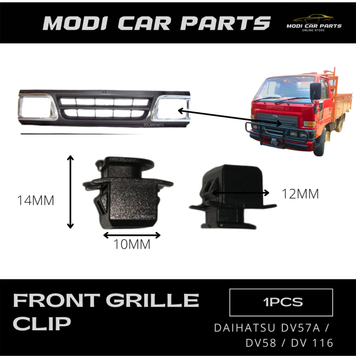 ModiCarparts 1pcs Daihatsu Delta DV57A, DV58, DV116 Lorry Front Grille ...