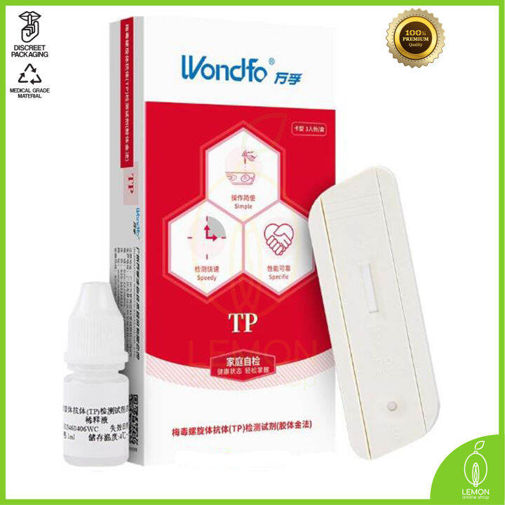 LemonShop! HIV and Syphilis Test Kit Self Health Check AE9001 | Lazada PH