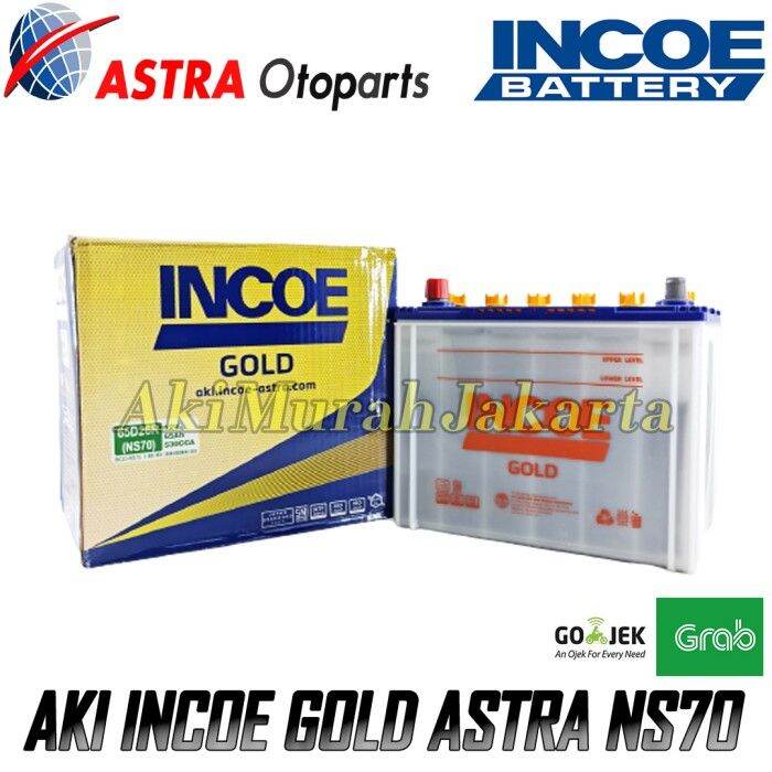 Aki Mobil Toyota Kijang Kapsul INCOE GOLD Astra Ns70 Aki Basah 12V 65A | Lazada Indonesia