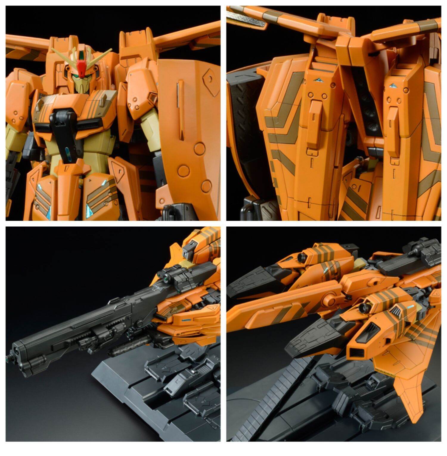 BANDAI PB MG 1/100 MSZ-006-3B Z Gundam 3 B TYPE GRAY ZETA Assembly Model Action Toy Figures ...