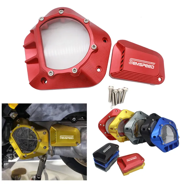 SEMSPEED Motorcycle CNC Engine Guard Cover Crankcase For Yamaha NMAX155 ...